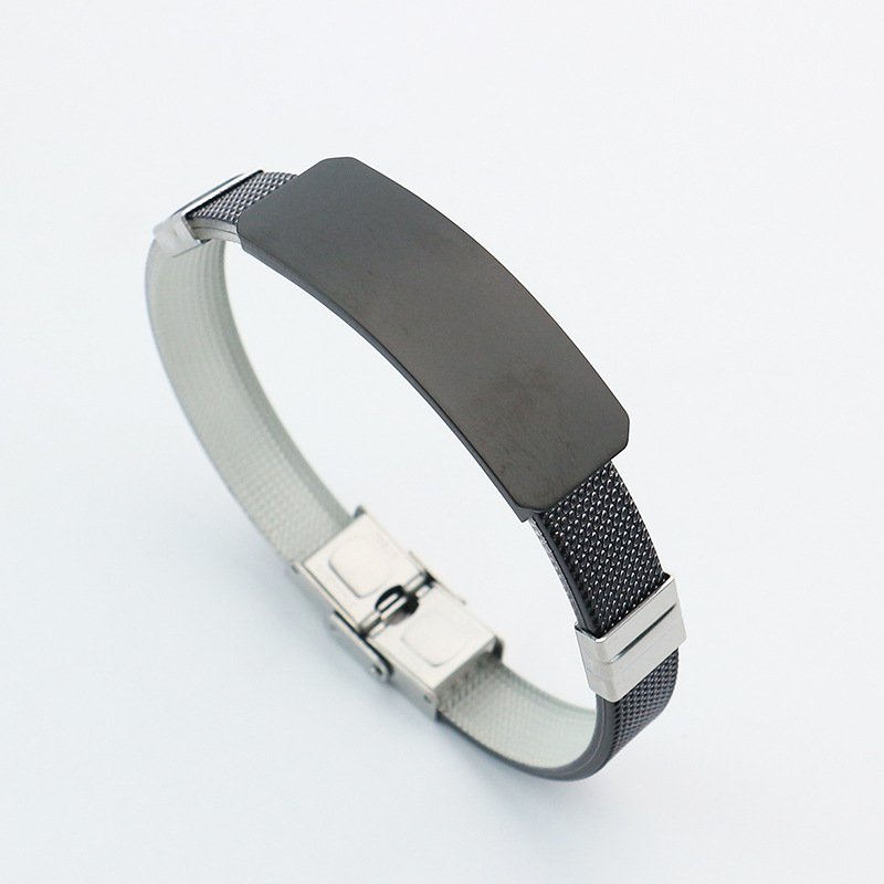 Manilla de Identificación Broche. Personalizada – Purpura Custom